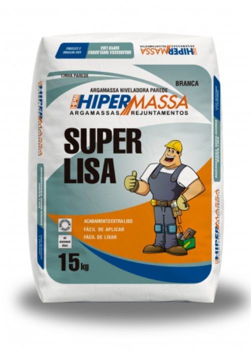 Massa Super Lisa Branca HPM-Hipermassa | SOS Construir Foz do Iguaçu